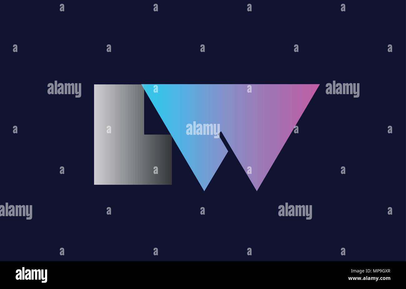 Lw alphabet hi-res stock photography and images - Alamy