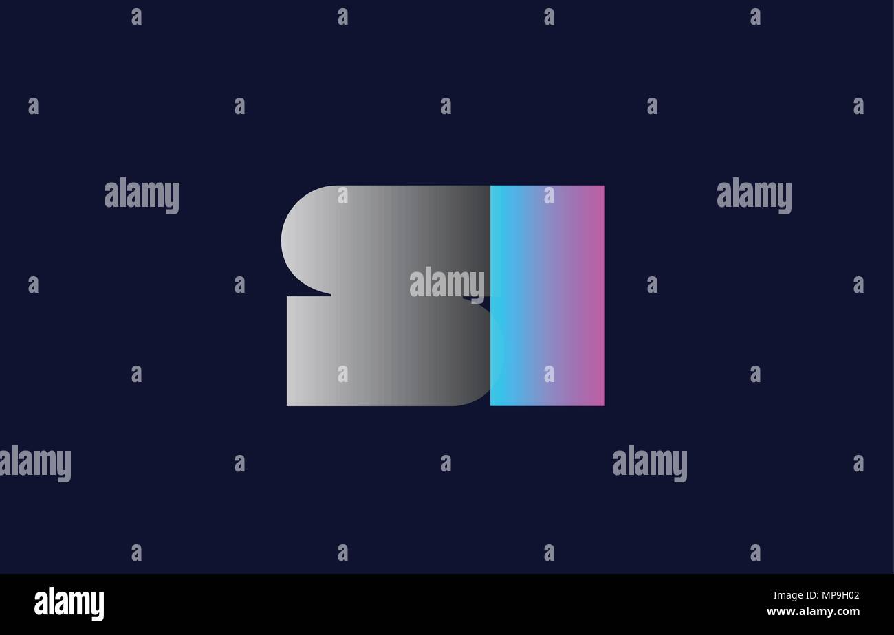 S i logo Stock Vector Images - Alamy