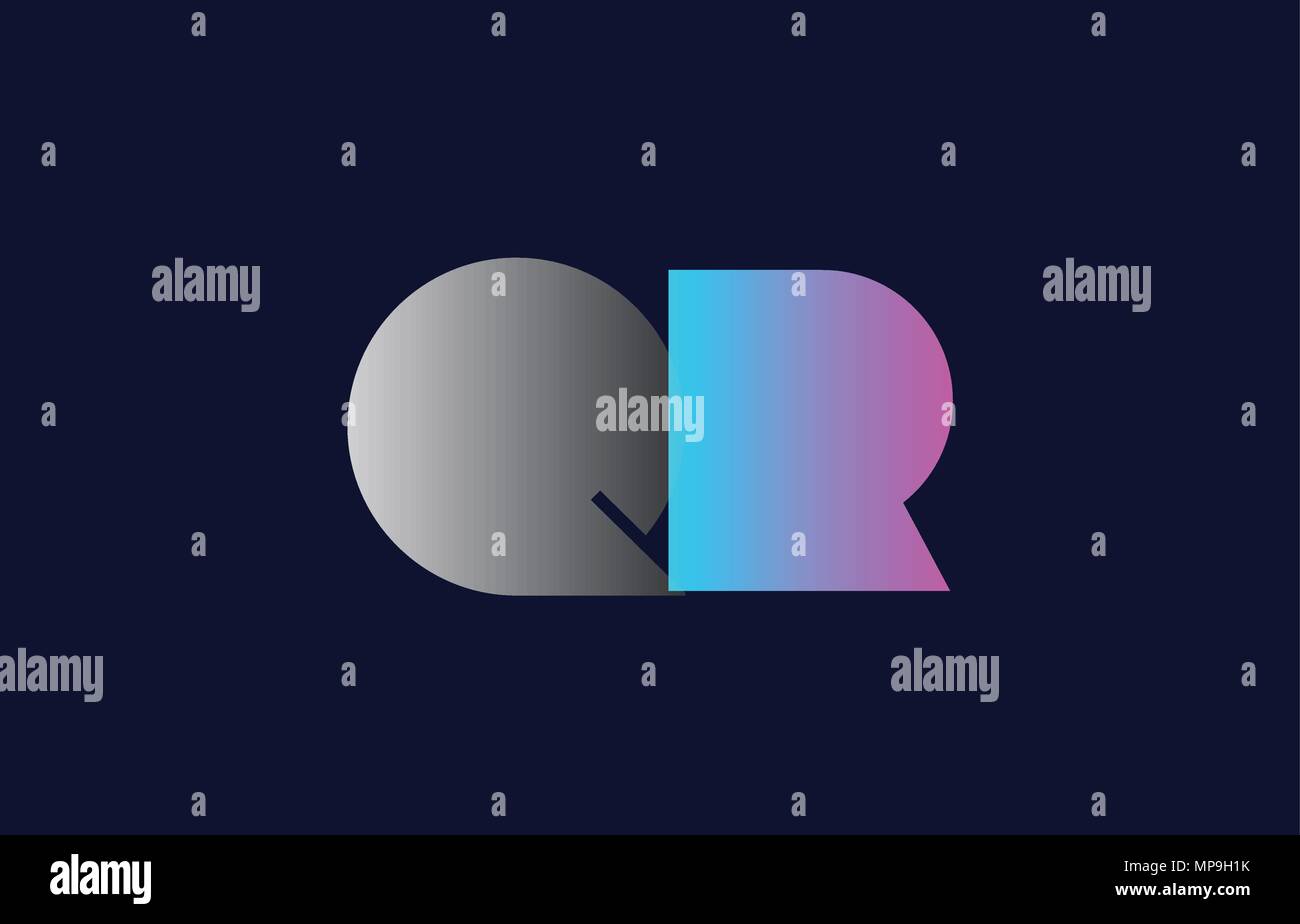 Qr colors logo hi-res stock photography and images - Alamy