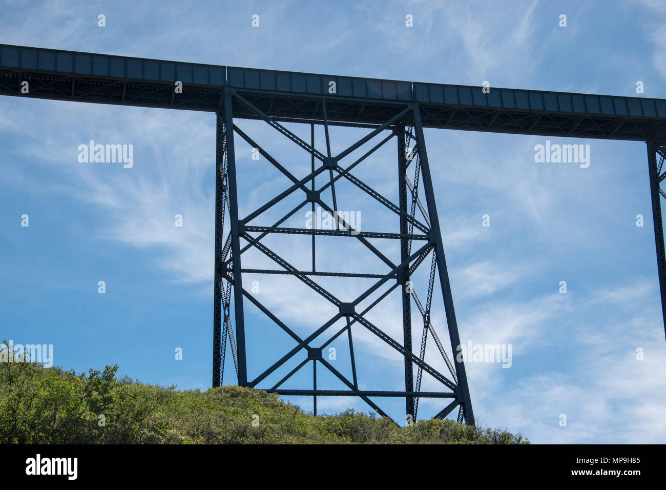 The Lethbridge Viaduct, commonly known as the High Level Bridge, was ...