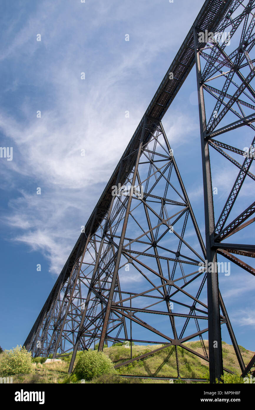 The Lethbridge Viaduct, commonly known as the High Level Bridge, was ...