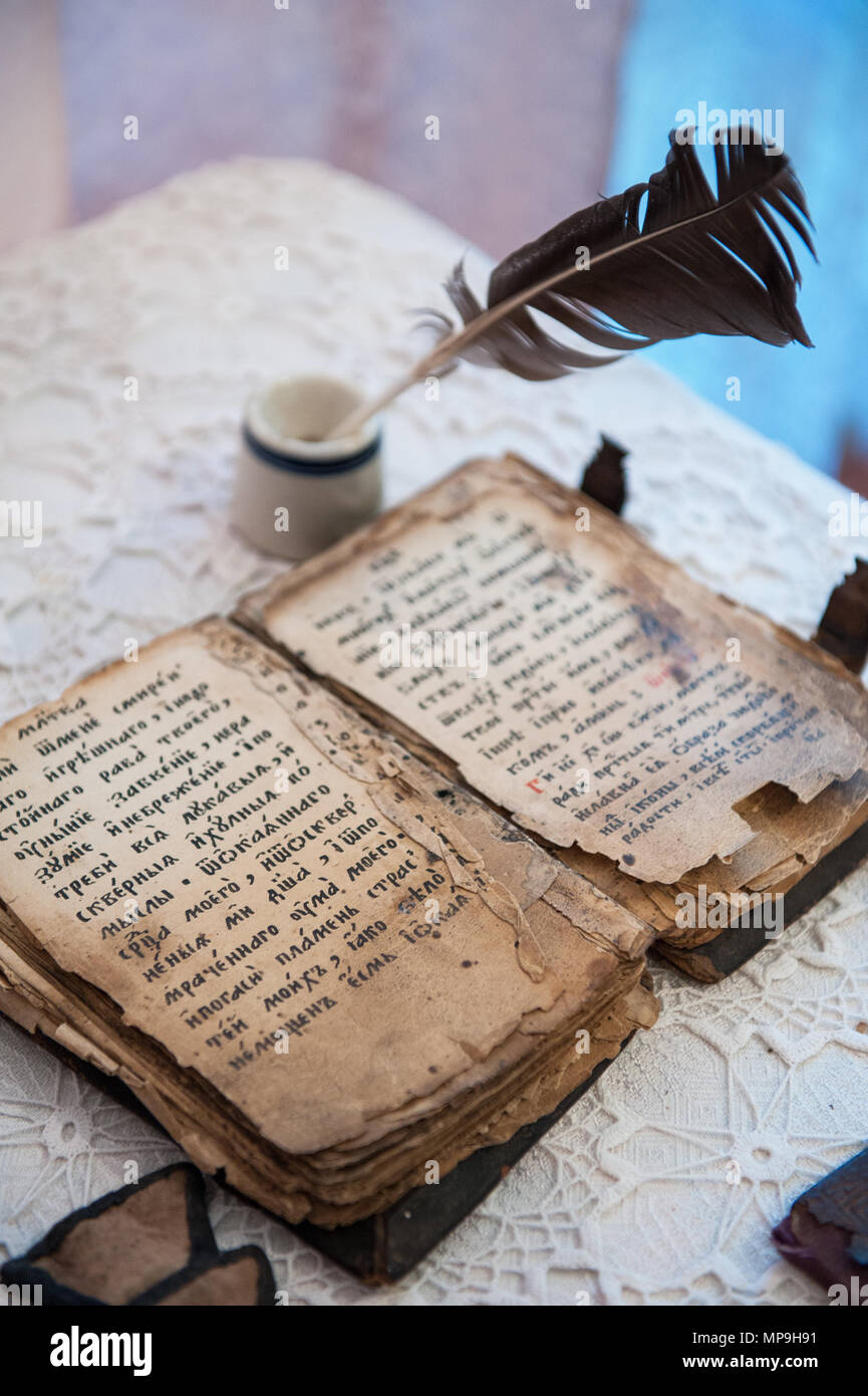 Slavonic bible hi-res stock photography and images - Alamy