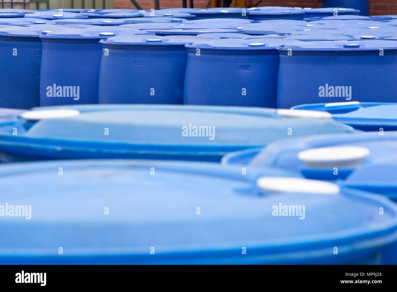 Chemical storage drums hi-res stock photography and images - Alamy