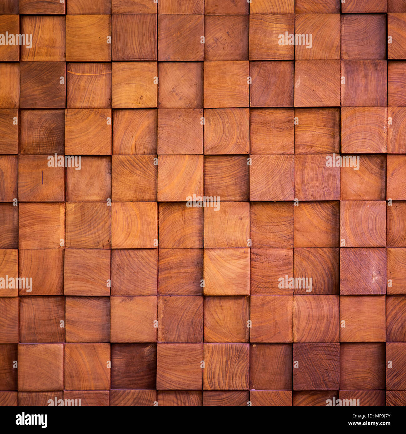 Wall texture with wood cube for background Stock Photo - Alamy