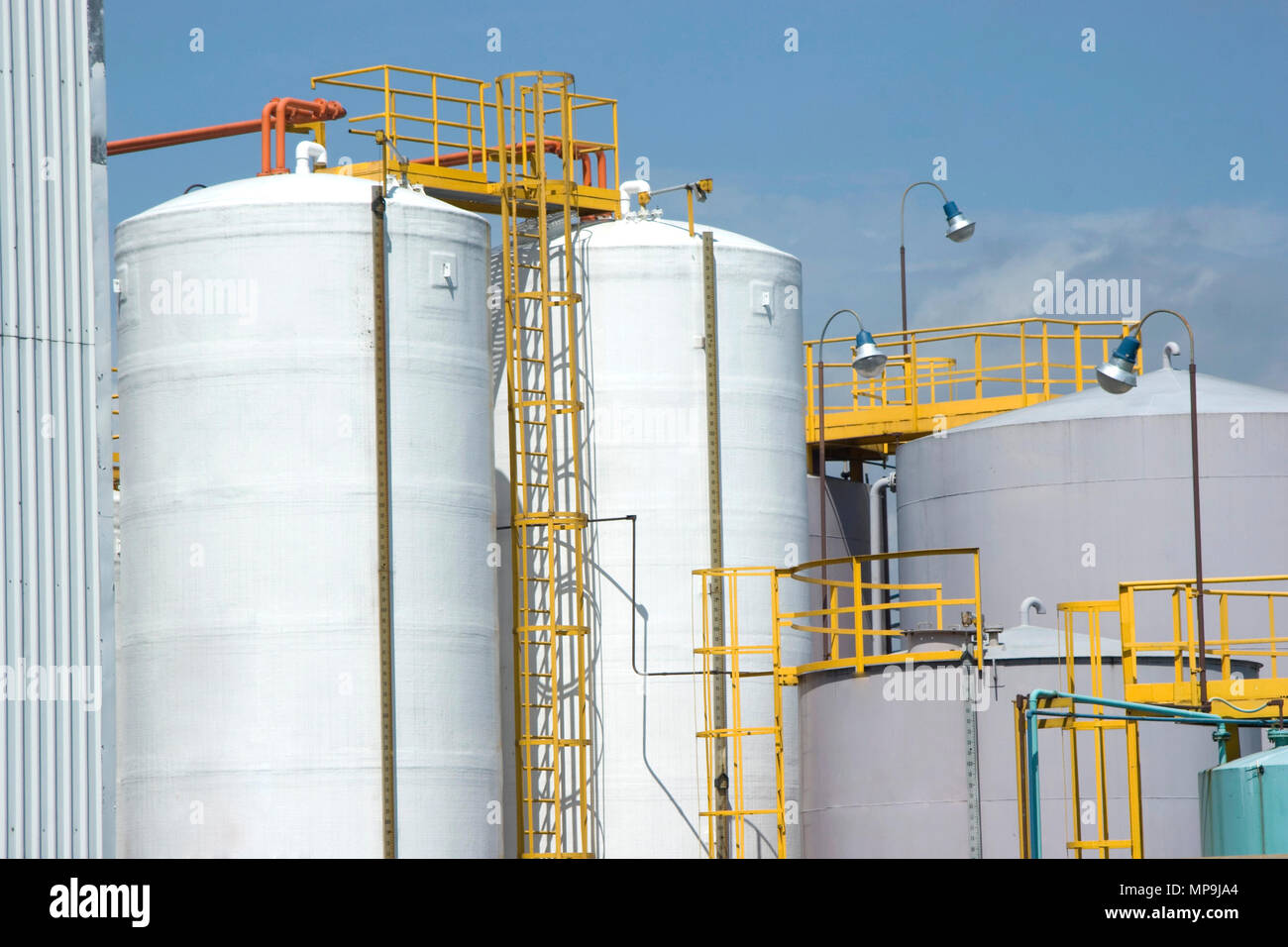 Chemical Industry, Storage Tank In Industrial Plant Stock Photo - Alamy
