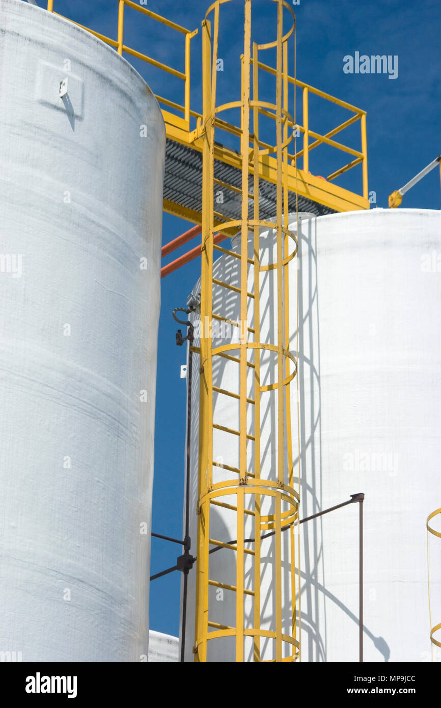 Chemical Industry, Storage Tank In Industrial Plant Stock Photo - Alamy