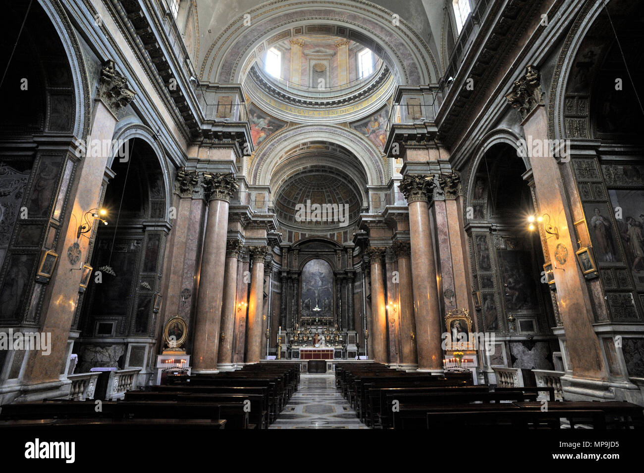 Italy, Rome, church of the Most Holy Trinity of the Pilgrims ...