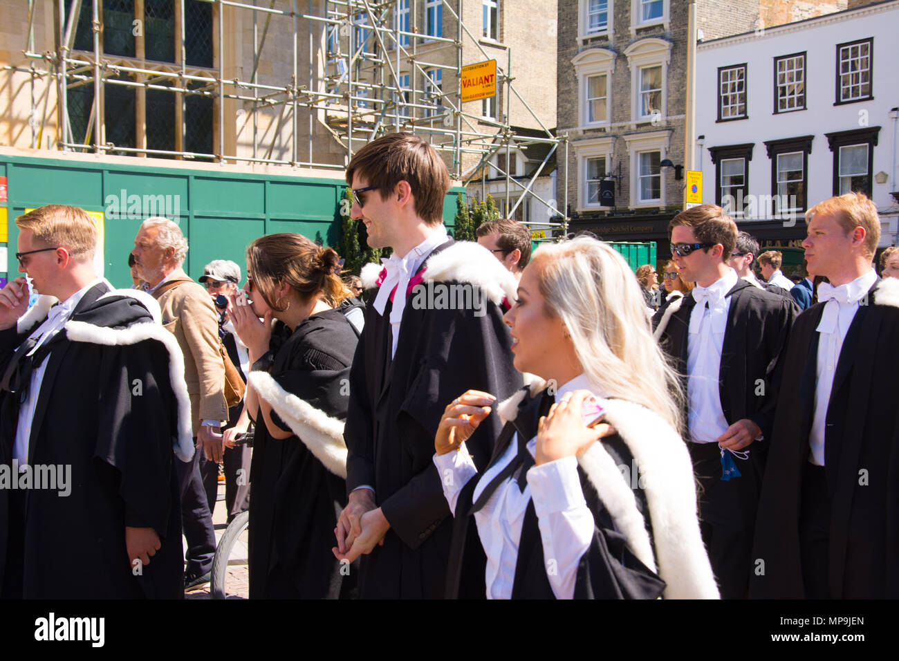 On graduation day cambridge hi-res stock photography and images - Alamy