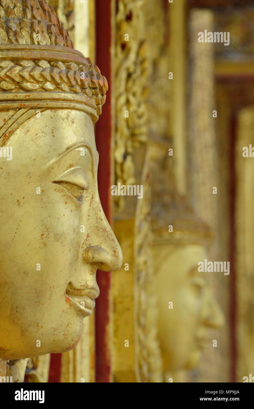 Golden angel statue on roof hi-res stock photography and images - Alamy