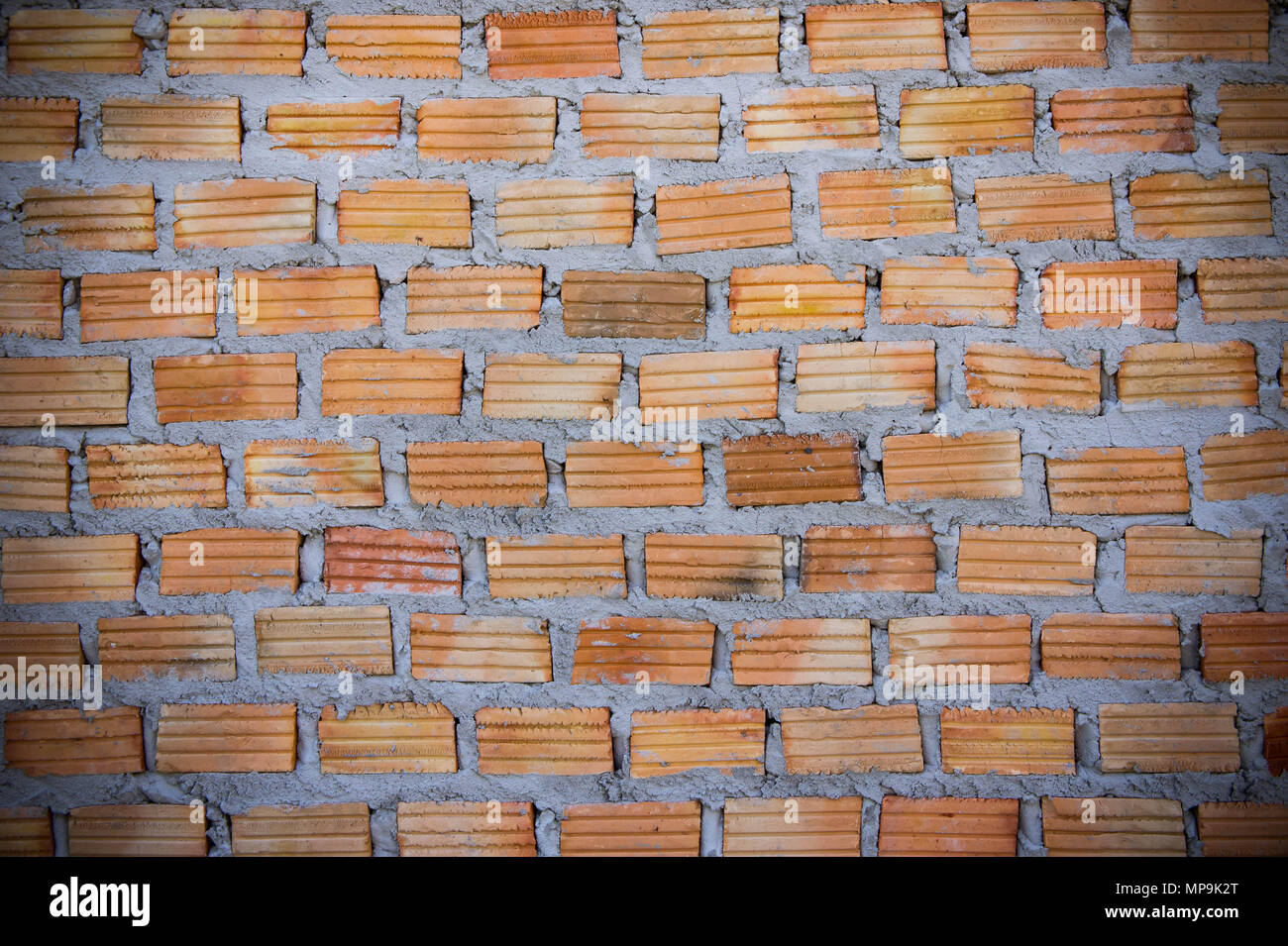 Red brick wall Red brick to build a wall to build a wall Stock Photo ...