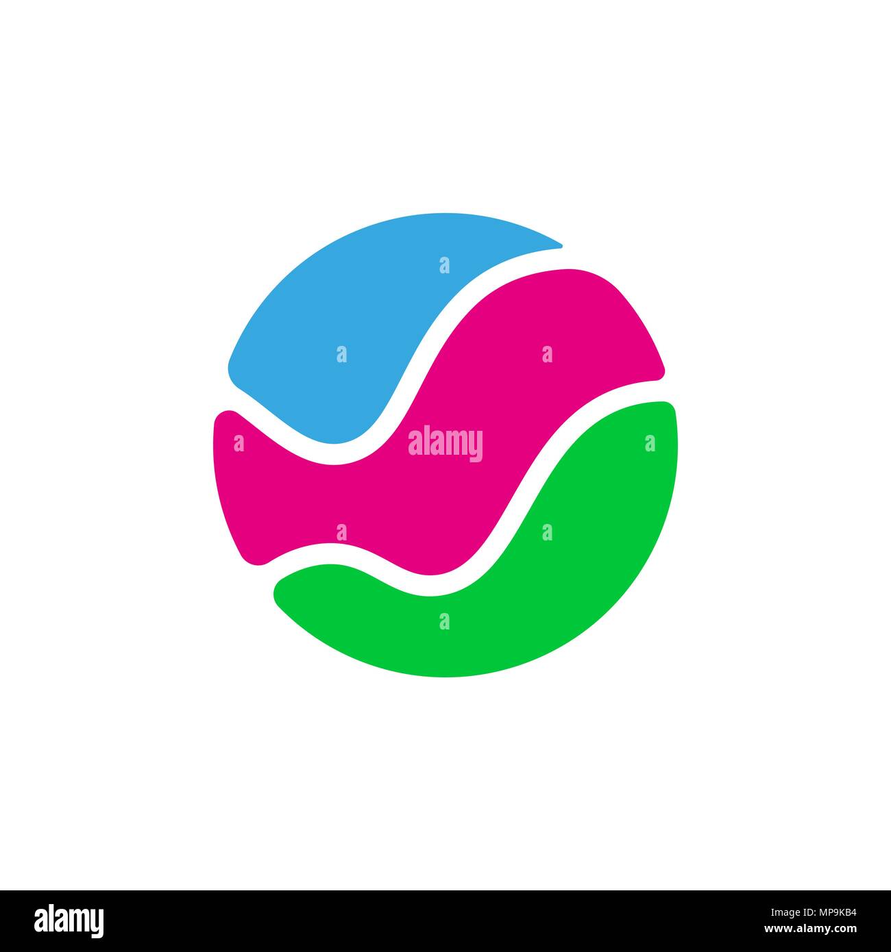 Abstract technology sphere logo. High quality vector template. Vector ...