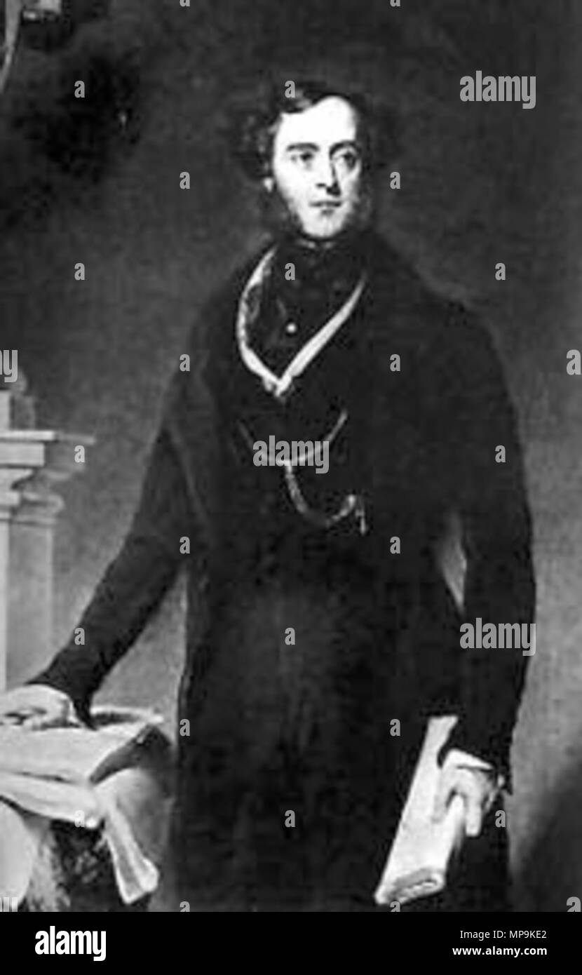 Lord george cavendish Black and White Stock Photos & Images - Alamy