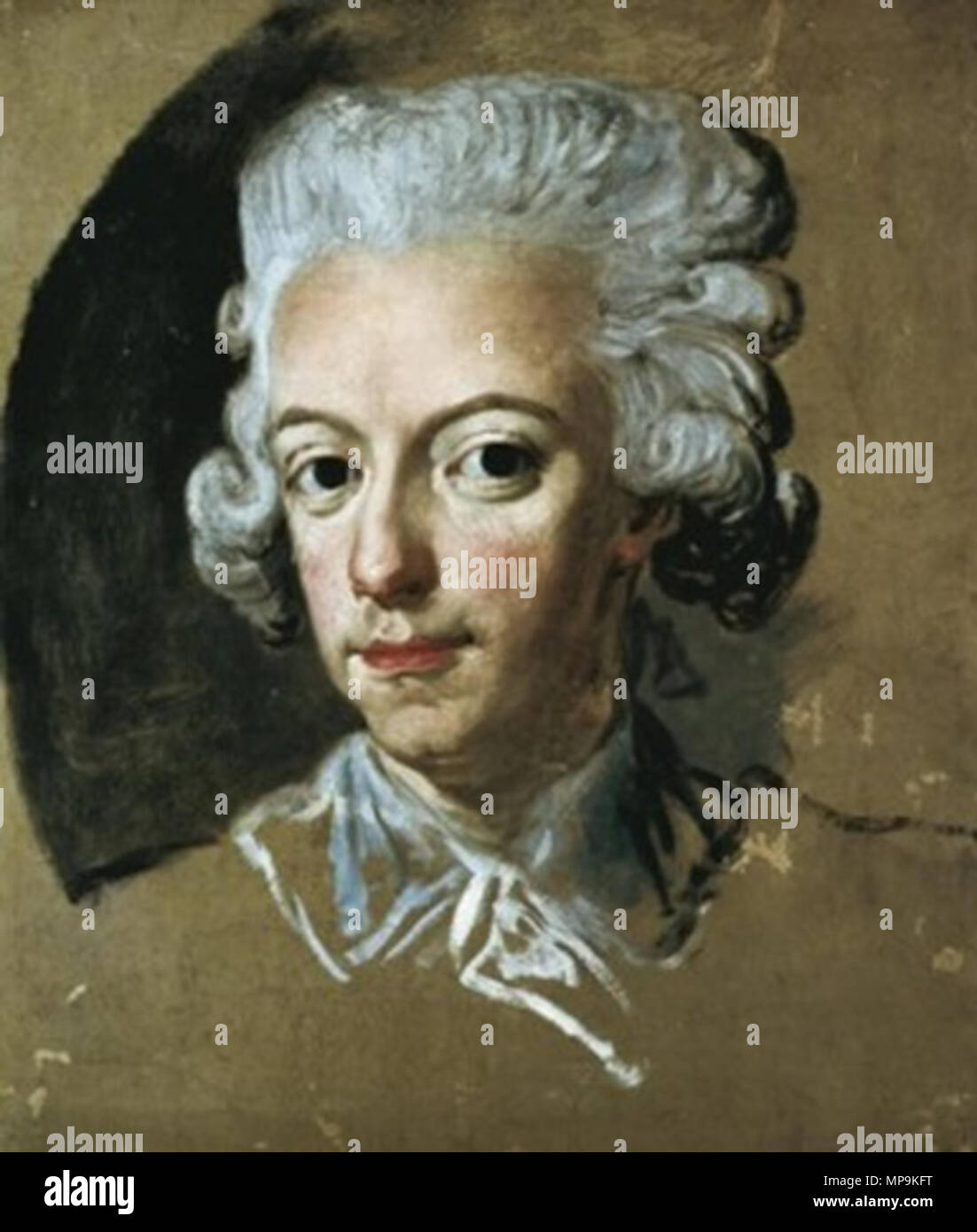 King Gustav III of Sweden. Sketch. Portrait of King Gustav III of ...