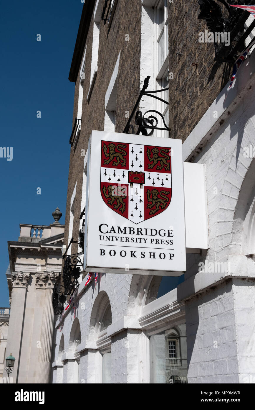 Cambridge Bookshop Sign High Resolution Stock Photography and Images ...