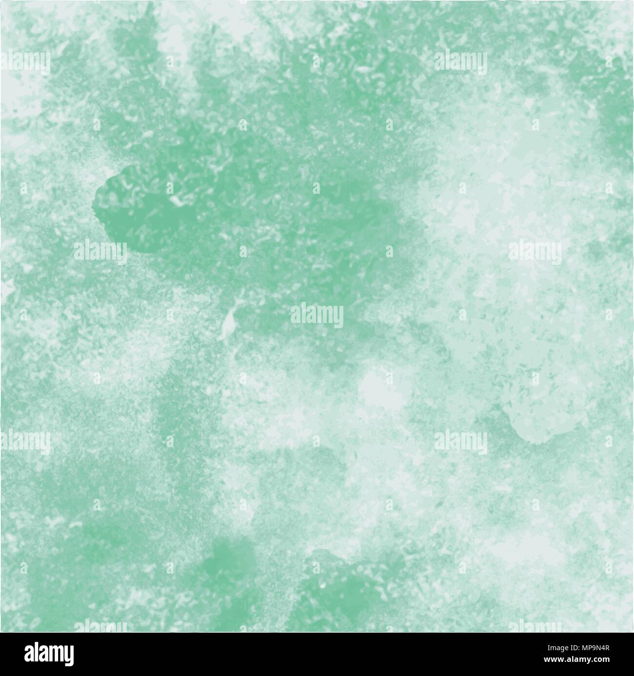 green watercolor cloudscape marble background pattern, vector ...