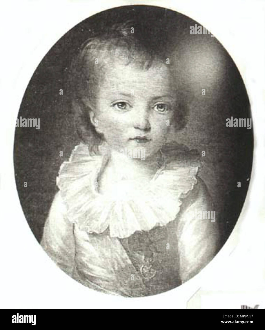 English: Dauphin Louis Joseph Xavier of France, second child and first ...