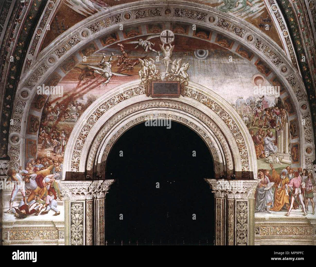 . SIGNORELLI, Luca Apocalypse Fresco Chapel of San Brizio, Duomo ...