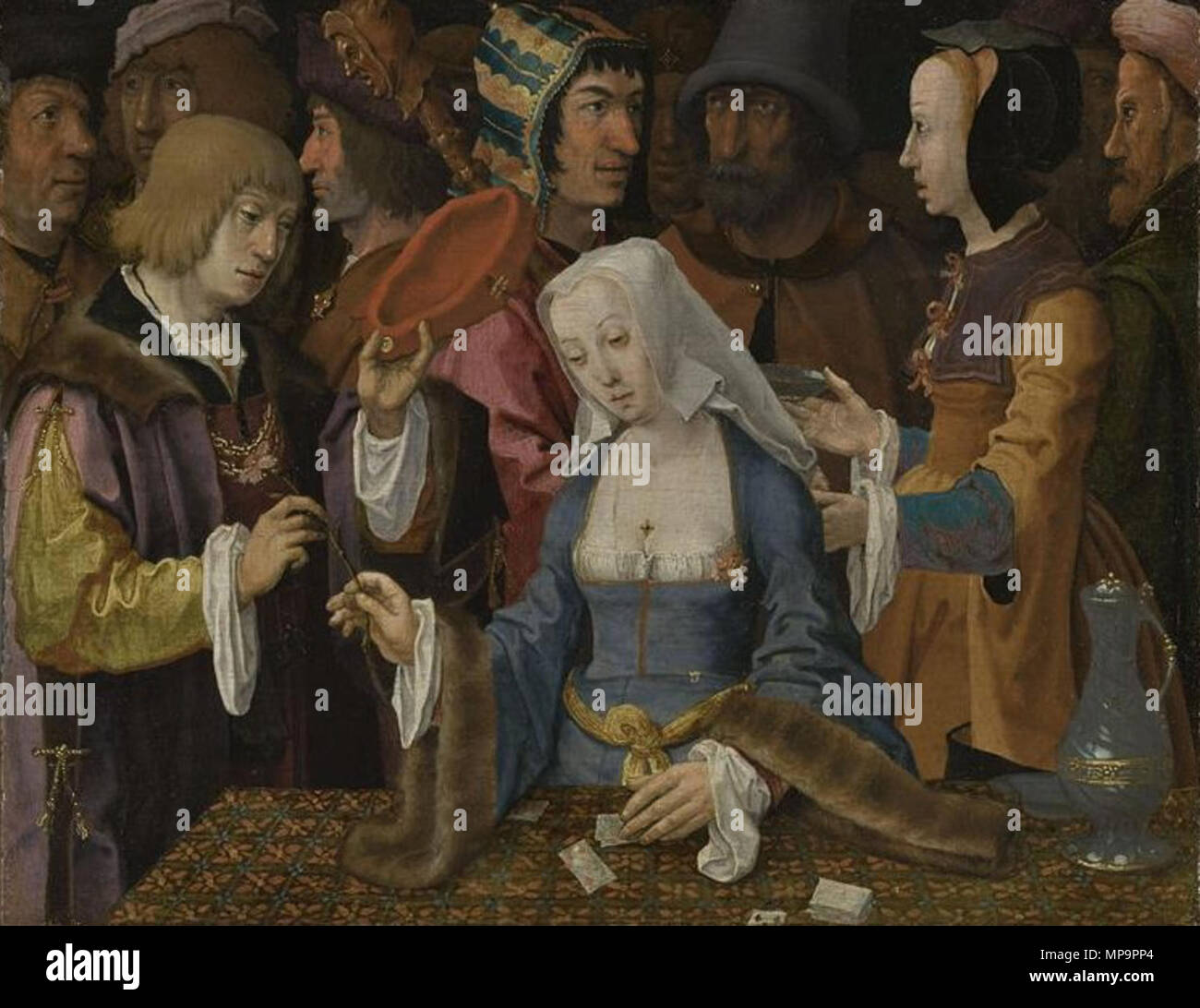 The fortune-teller. circa 1508 (1508-1510). 830 Lucas van Leyden - The ...