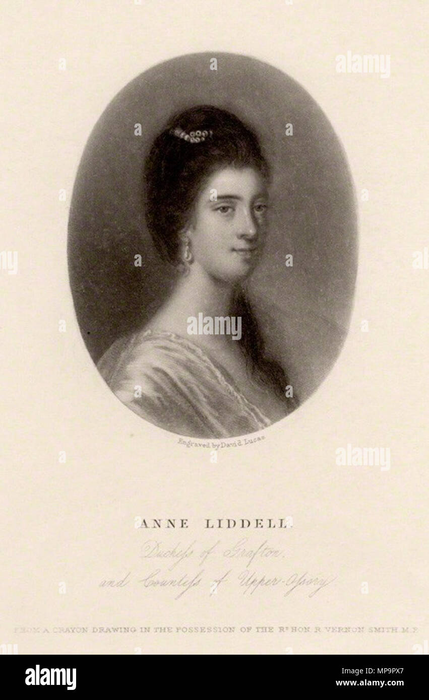 Anne Fitzroy (née Liddell), Duchess of Grafton mid 19th century. 831 ...