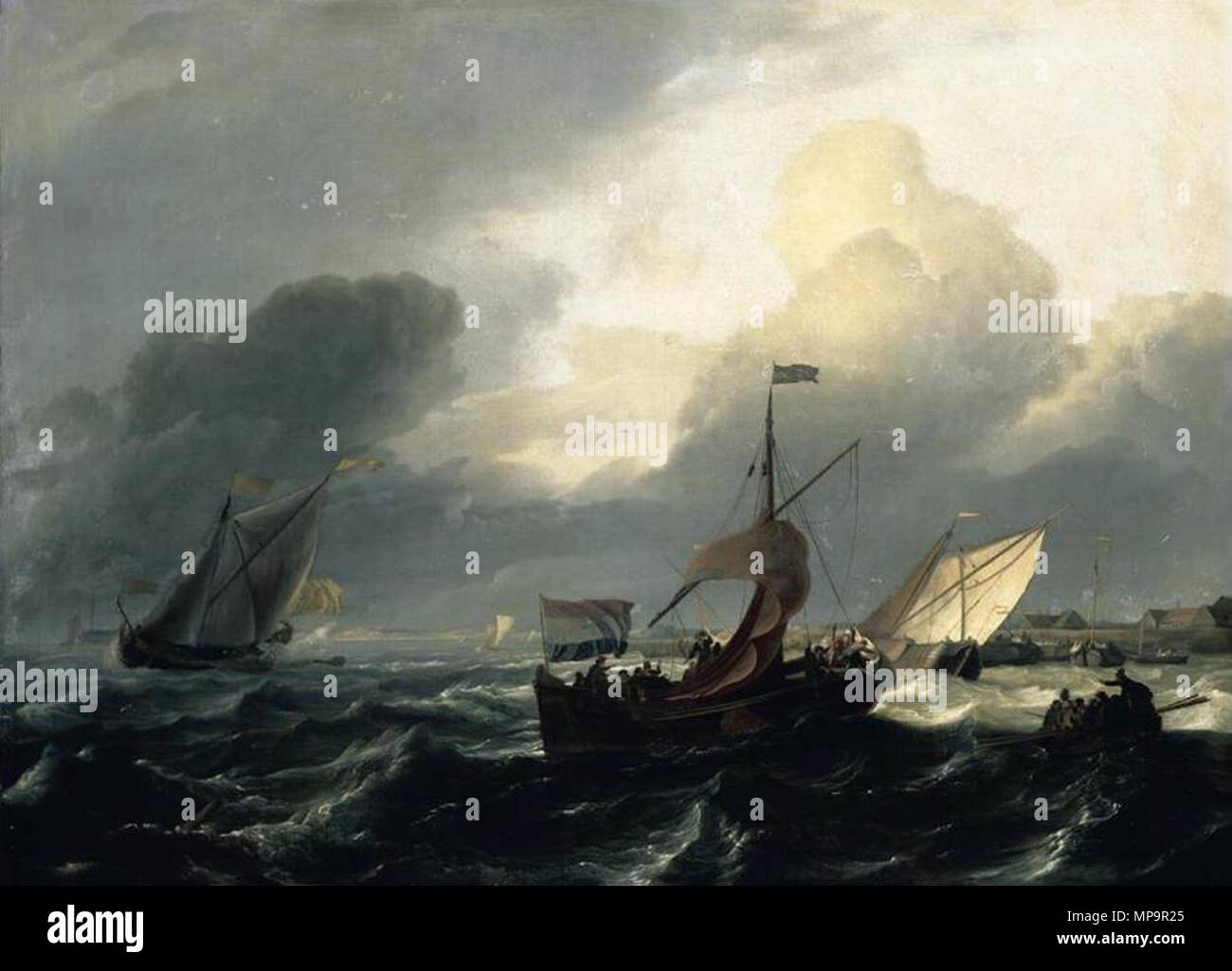 Small Dutch Vessels second half of 17th century. 831 Ludolf Bakhuizen ...