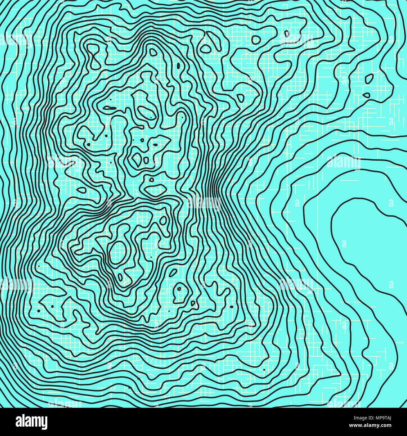 vector topography map Stock Vector Image & Art - Alamy
