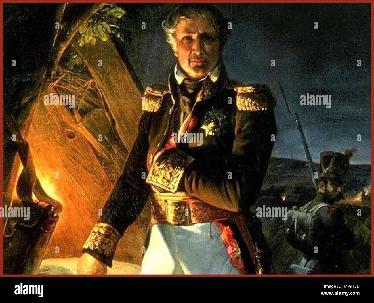 Marshal Laurent Gouvion-Saint-Cyr at the Battle of Polotsk, 18 August ...