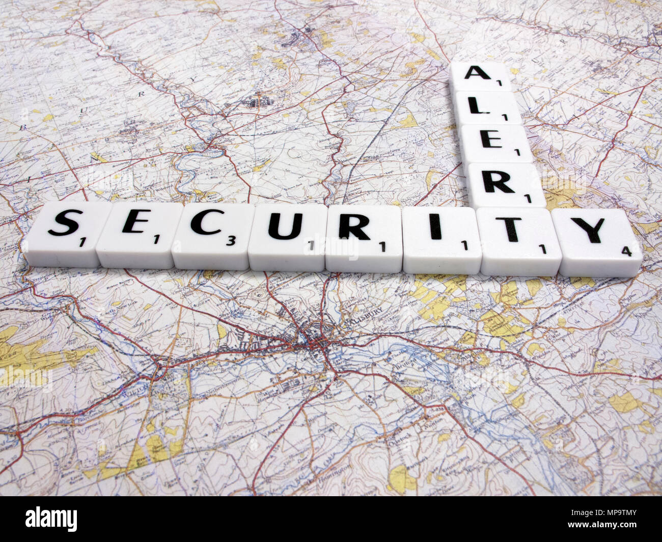 representation of security alert following the Novichok nerve agent ...