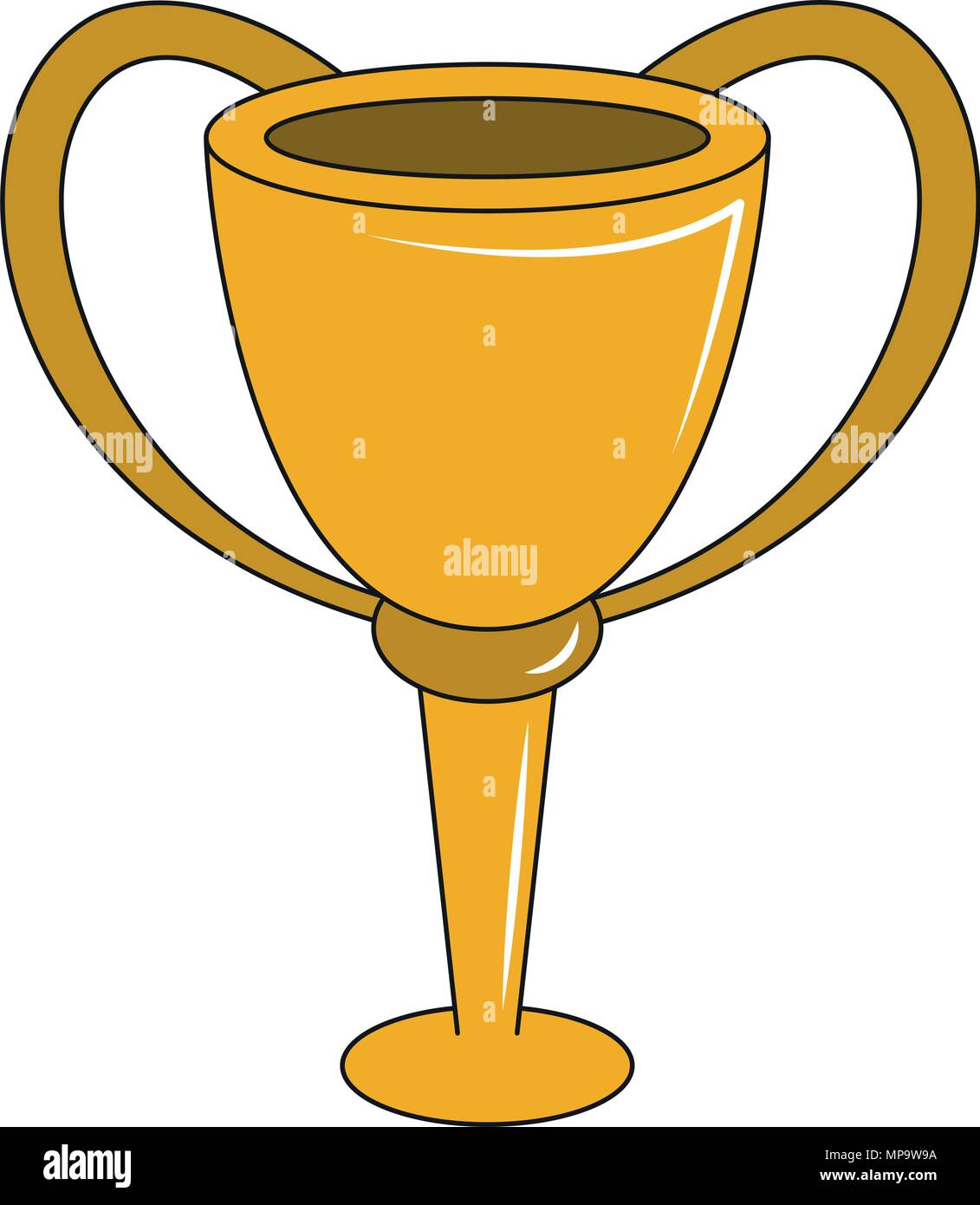 Sport trophy cup Stock Vector Image & Art - Alamy