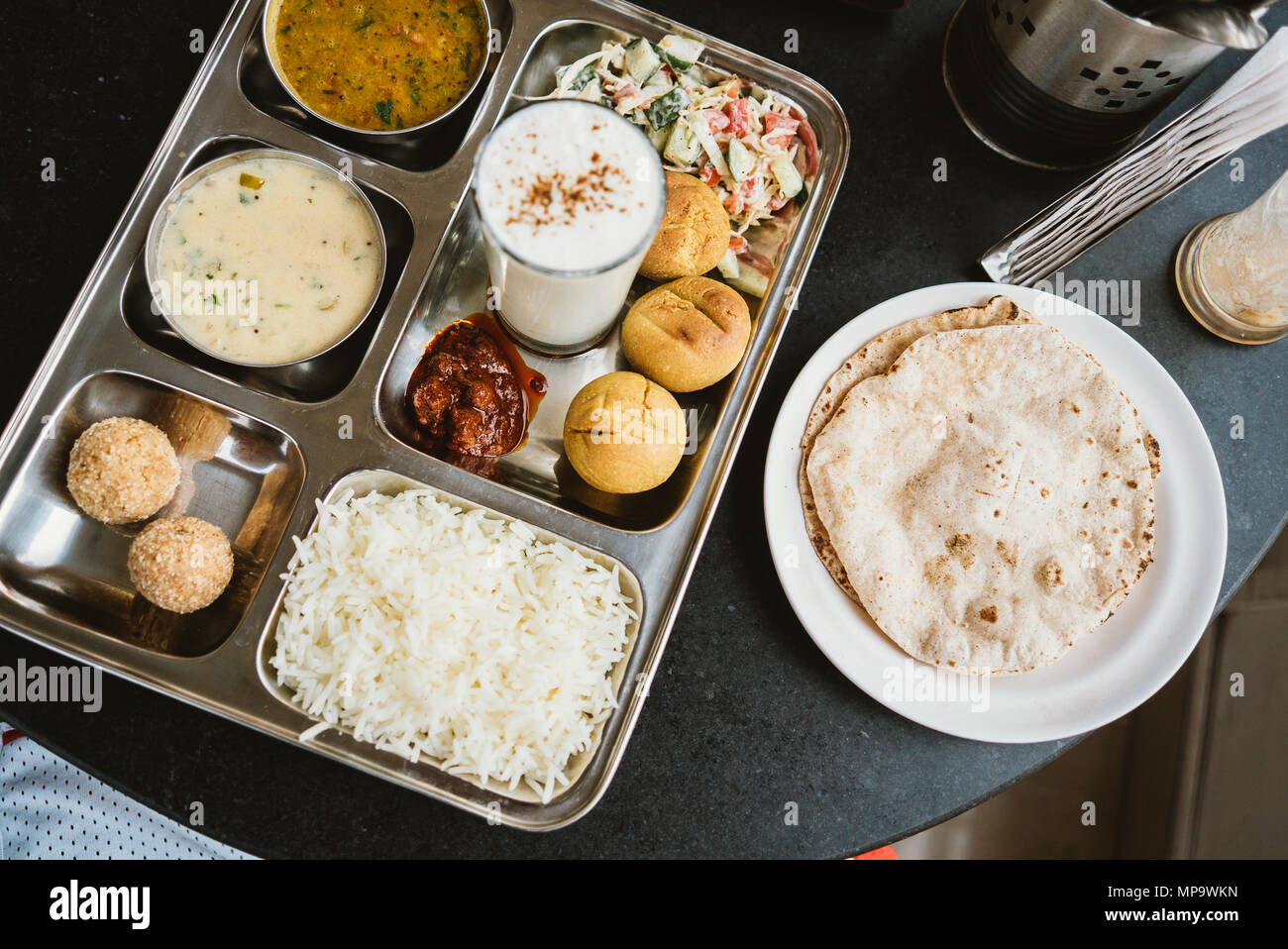Lunch thali hi-res stock photography and images - Alamy