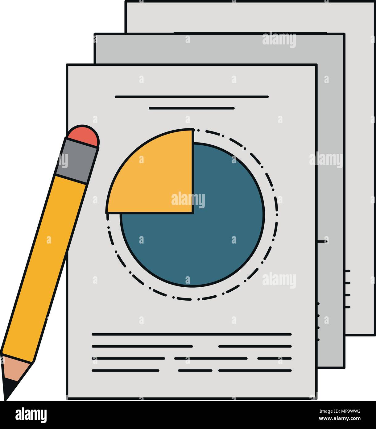 Accurate report Stock Vector Images - Alamy