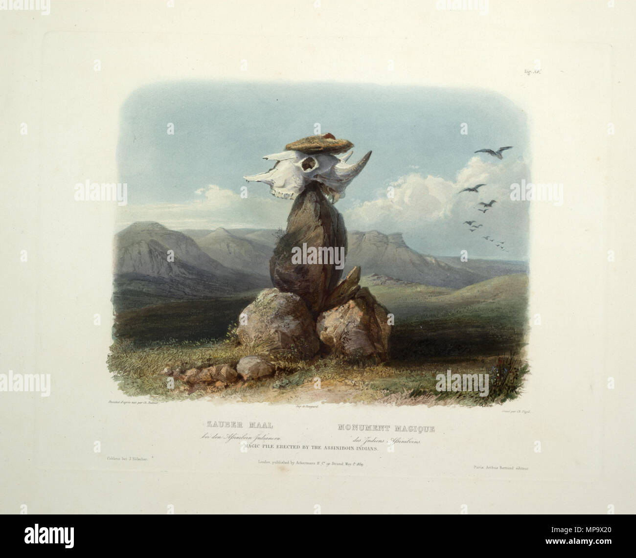 The assiniboin indians hi-res stock photography and images - Alamy