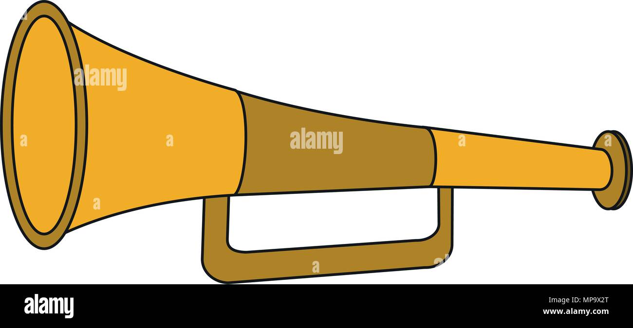 Football horn Stock Vector Images - Alamy