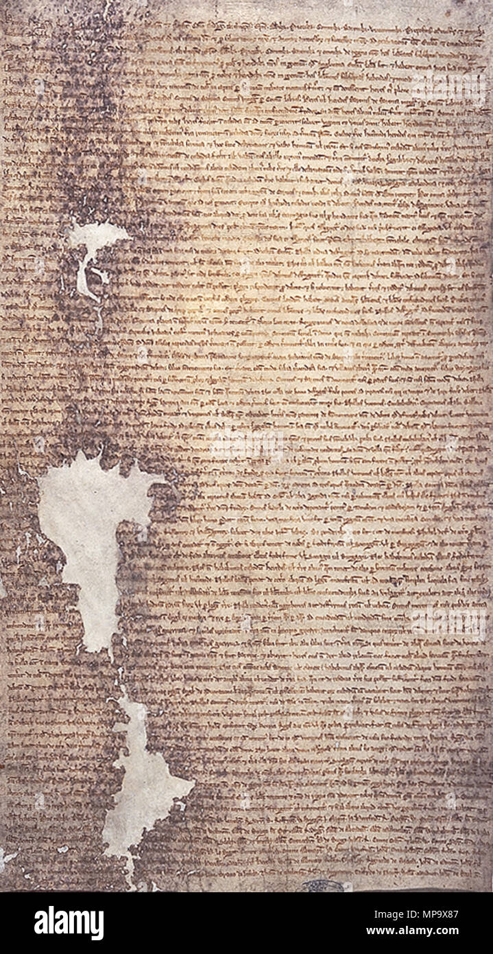 The 1225 version of magna carta hi-res stock photography and images - Alamy