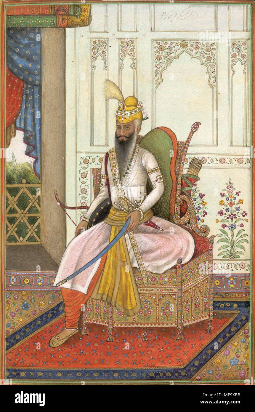 Maharaj ranjit singh hi-res stock photography and images - Alamy