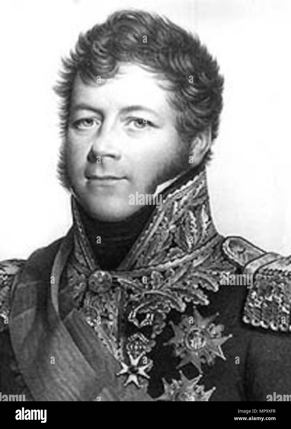 Nicolas-Joseph Maison (1771-1840), maréchal de France, Estampe. Weber ...