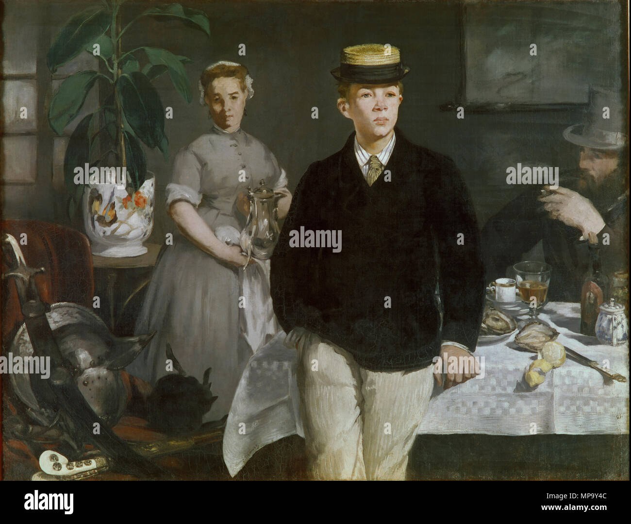 Manet luncheon in the studio hi-res stock photography and images - Alamy