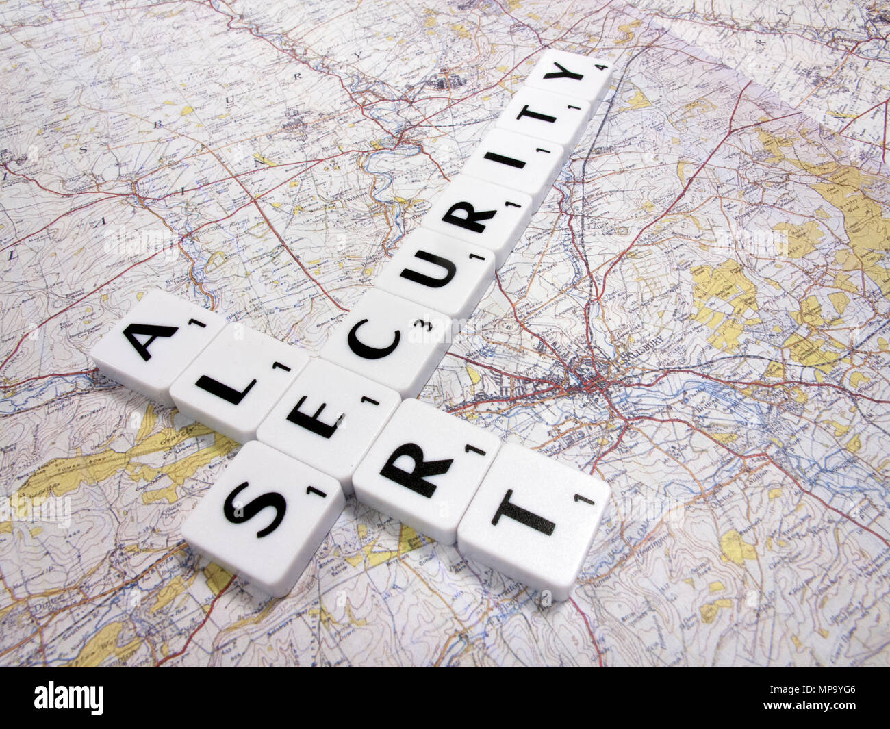 representation of security alert following the Novichok nerve agent ...