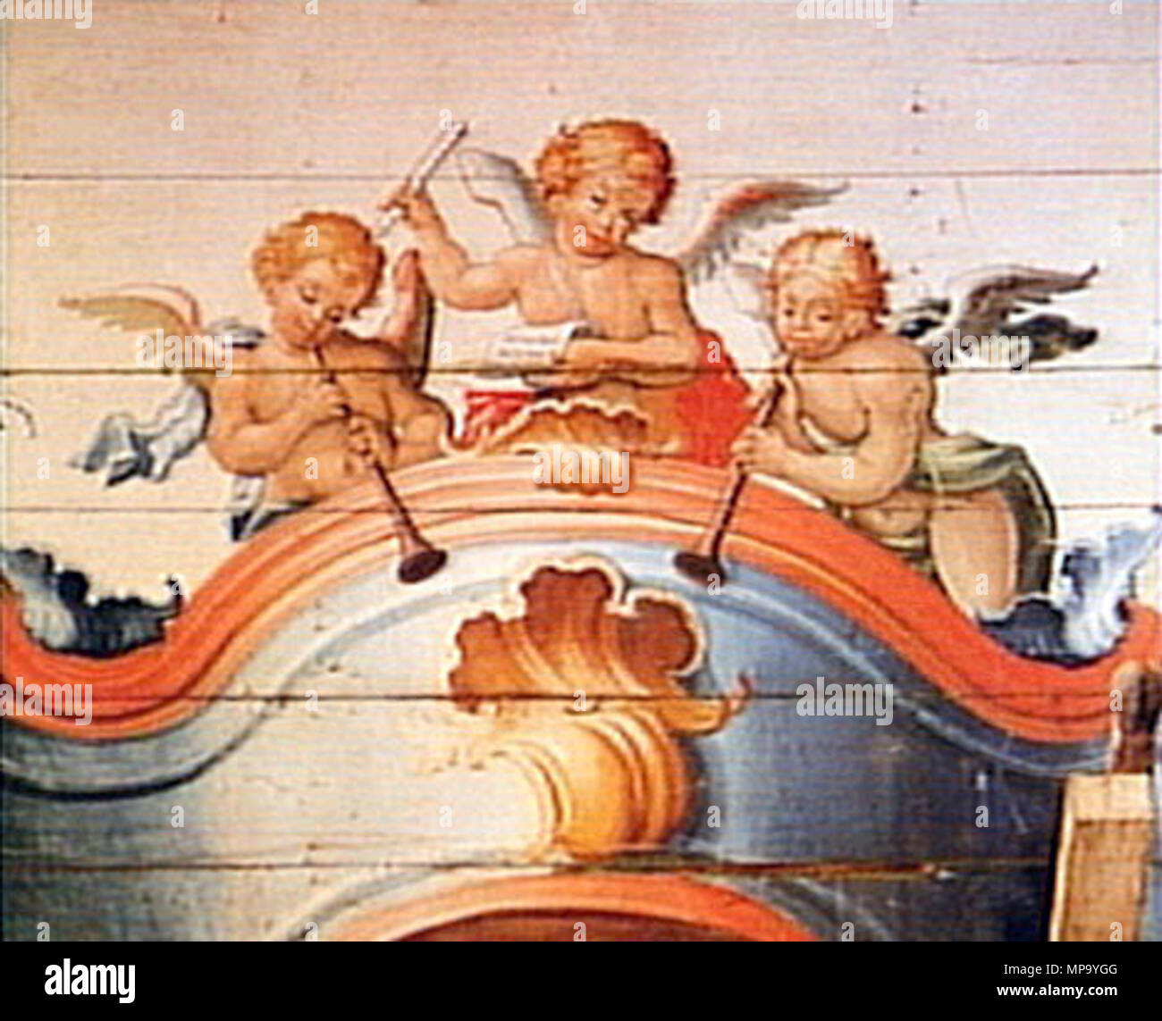 849 Manuel da Costa Ataíde - Anjos músicos (3 Stock Photo - Alamy