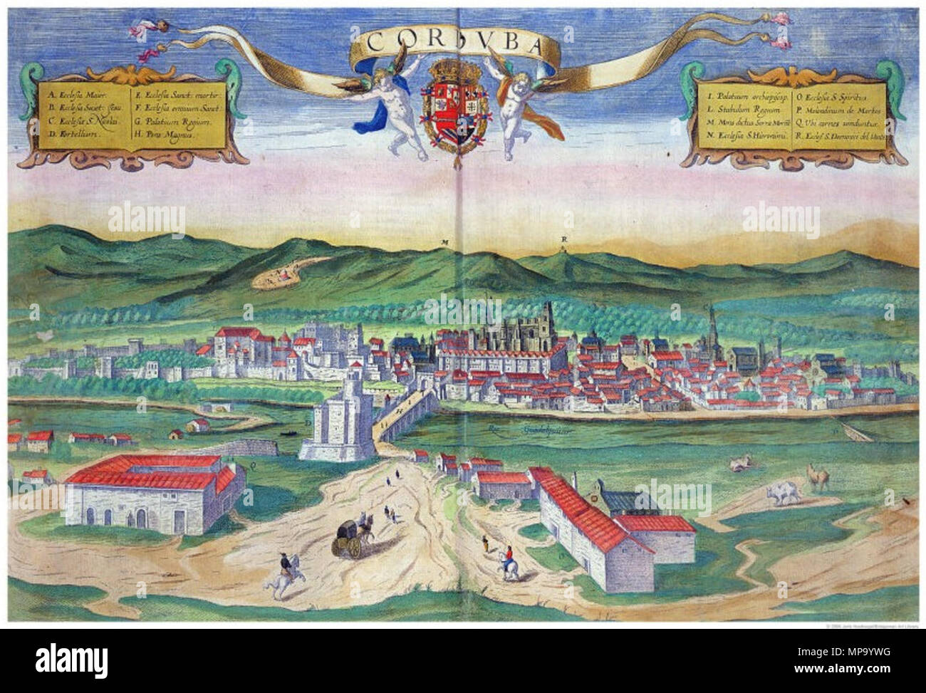 Map of cordoba hi-res stock photography and images - Alamy