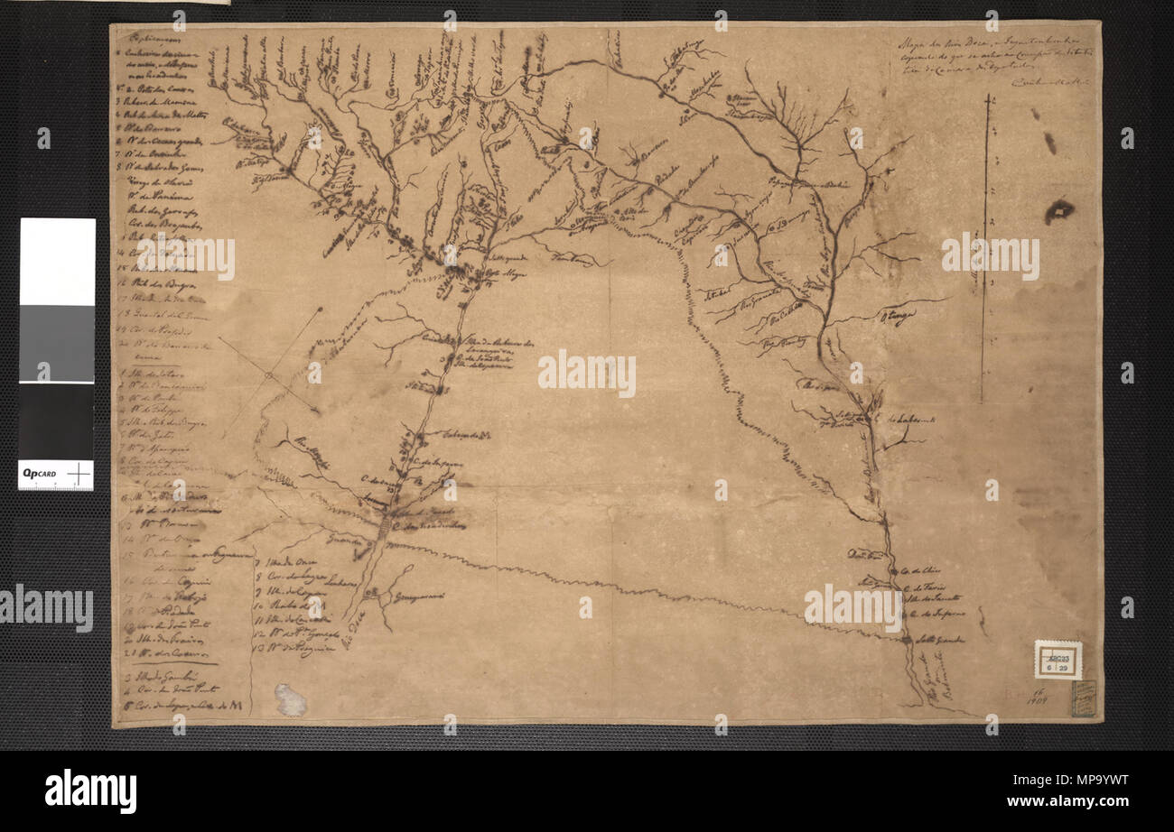 Mapa de ríos hi-res stock photography and images - Alamy