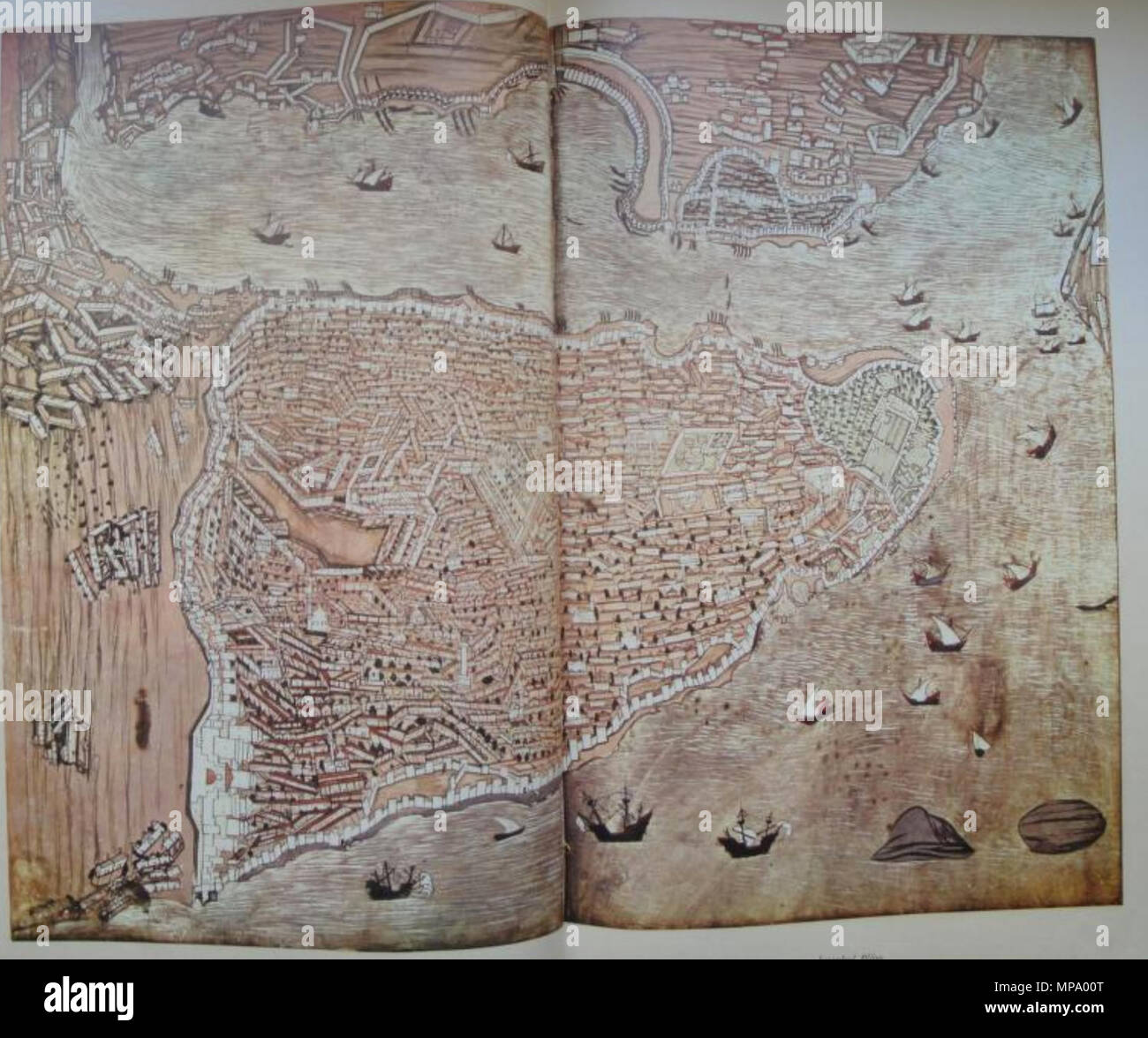 Map of istanbul hi-res stock photography and images - Alamy