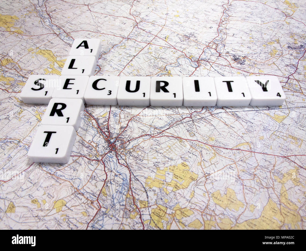 representation of security alert following the Novichok nerve agent ...