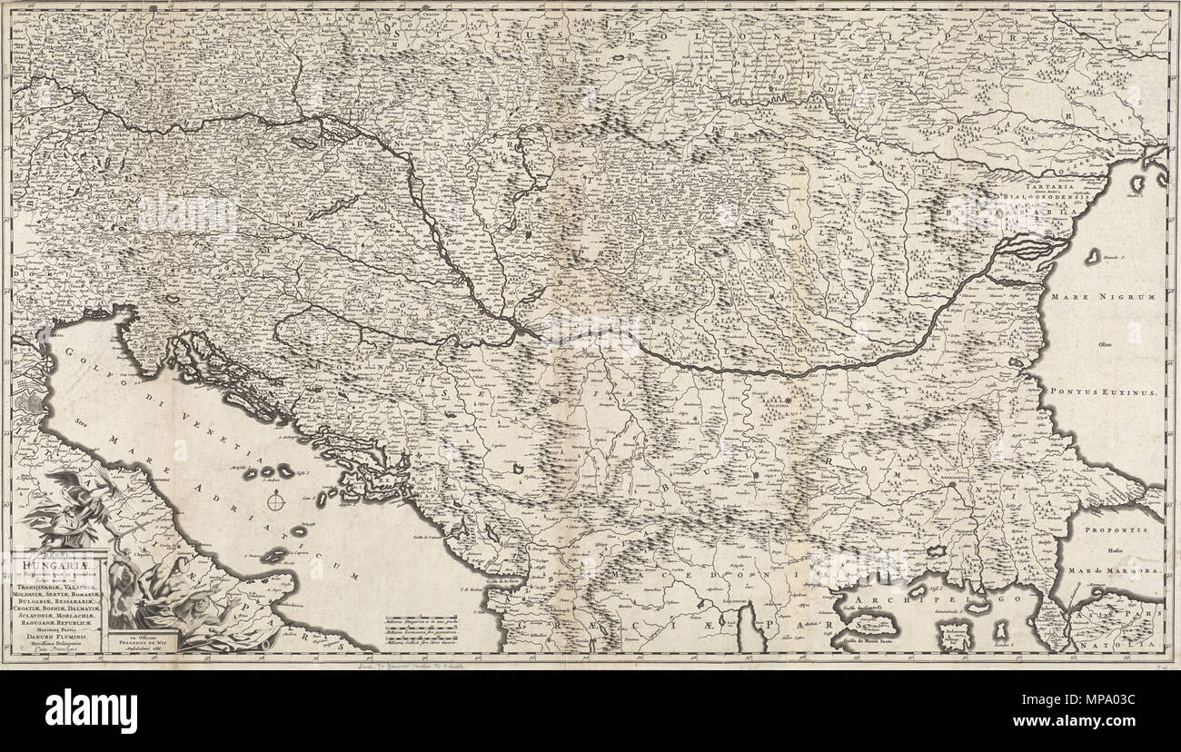 Map of 1600s hungary hi-res stock photography and images - Alamy