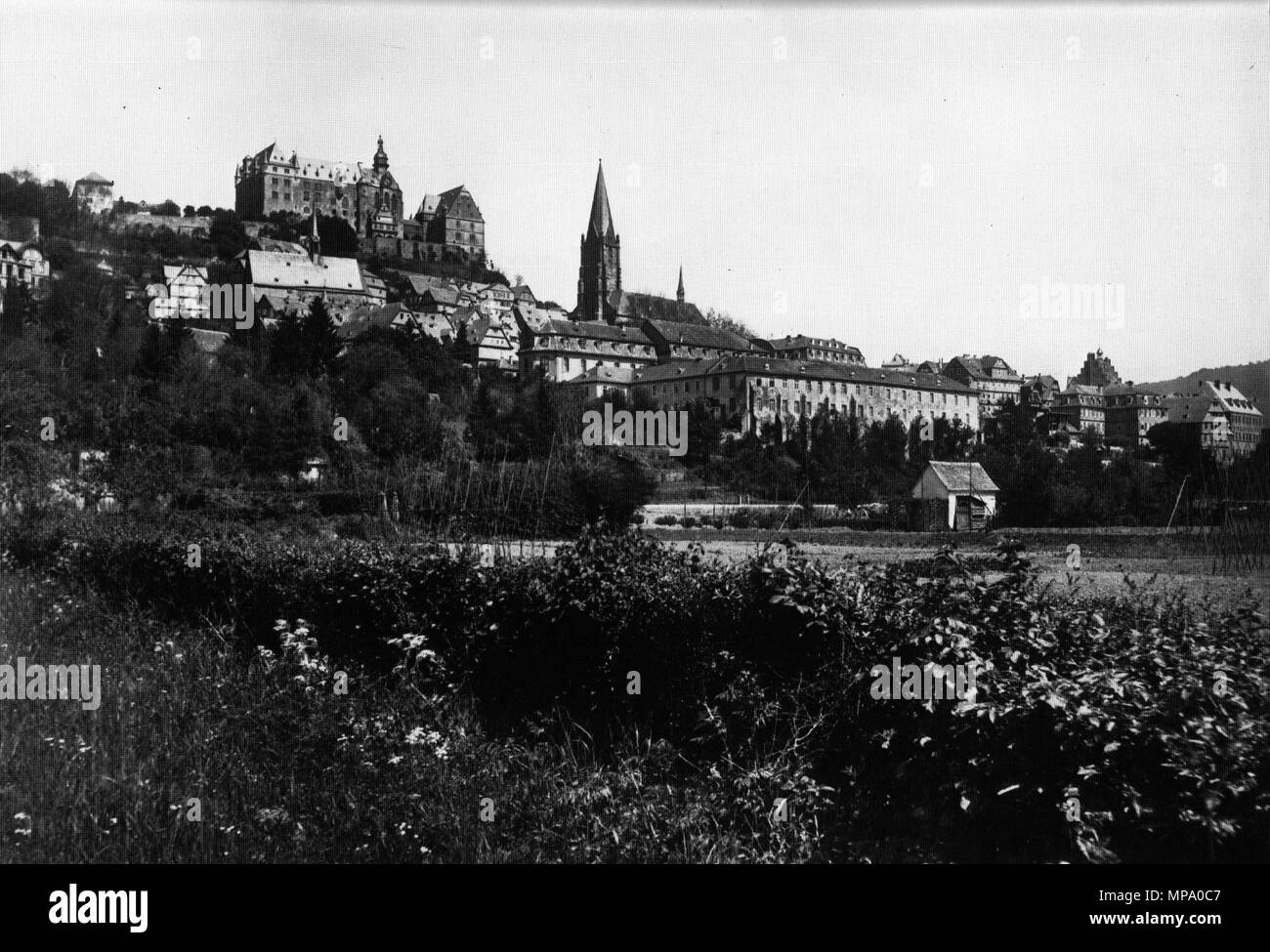 Schloss marburg aus hi-res stock photography and images - Alamy