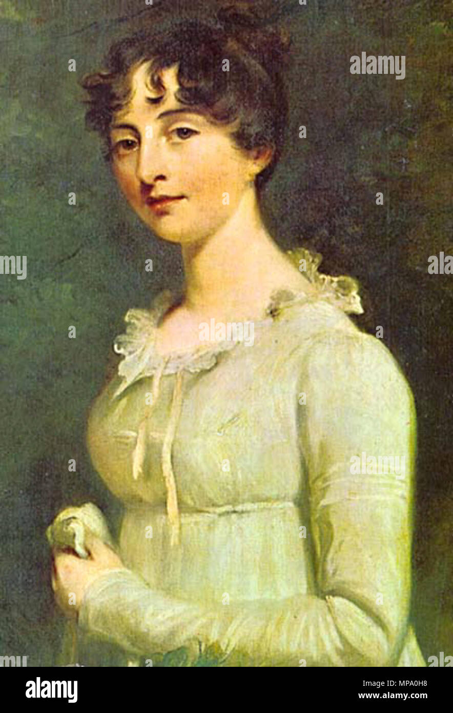 . Portrait of Marcia Fox, by Sir William Beechey (ca. 1810?) . circa ...