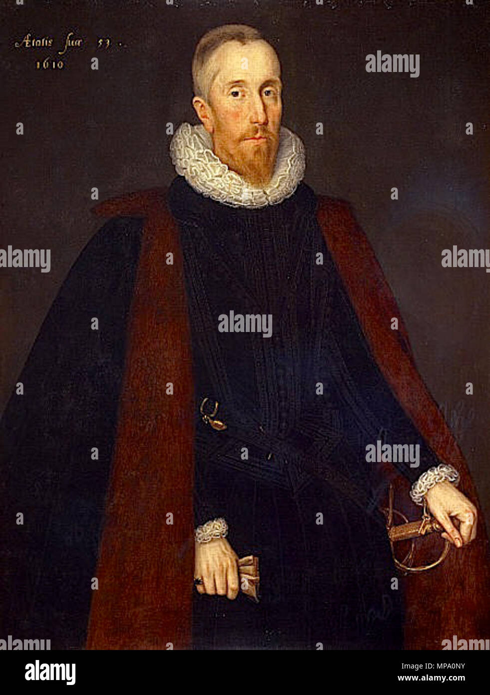 . English: Portrait of Alexander Seton 1st Earl of Dunfermline, 1610 ...