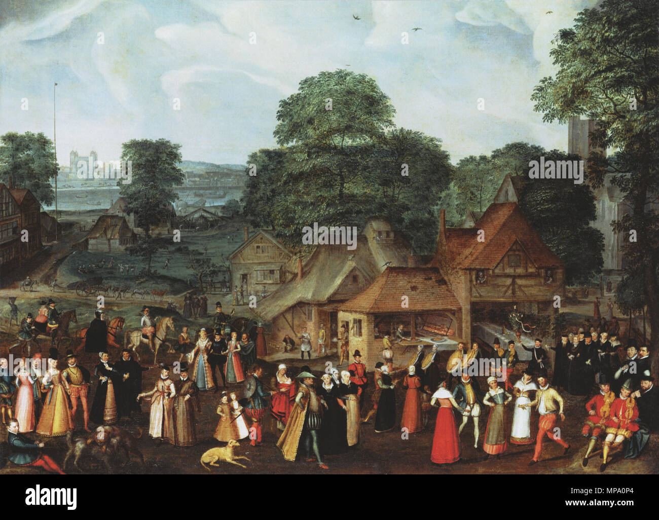 A Fête at Bermondsey or A Marriage Feast at Bermondsey. English: This ...