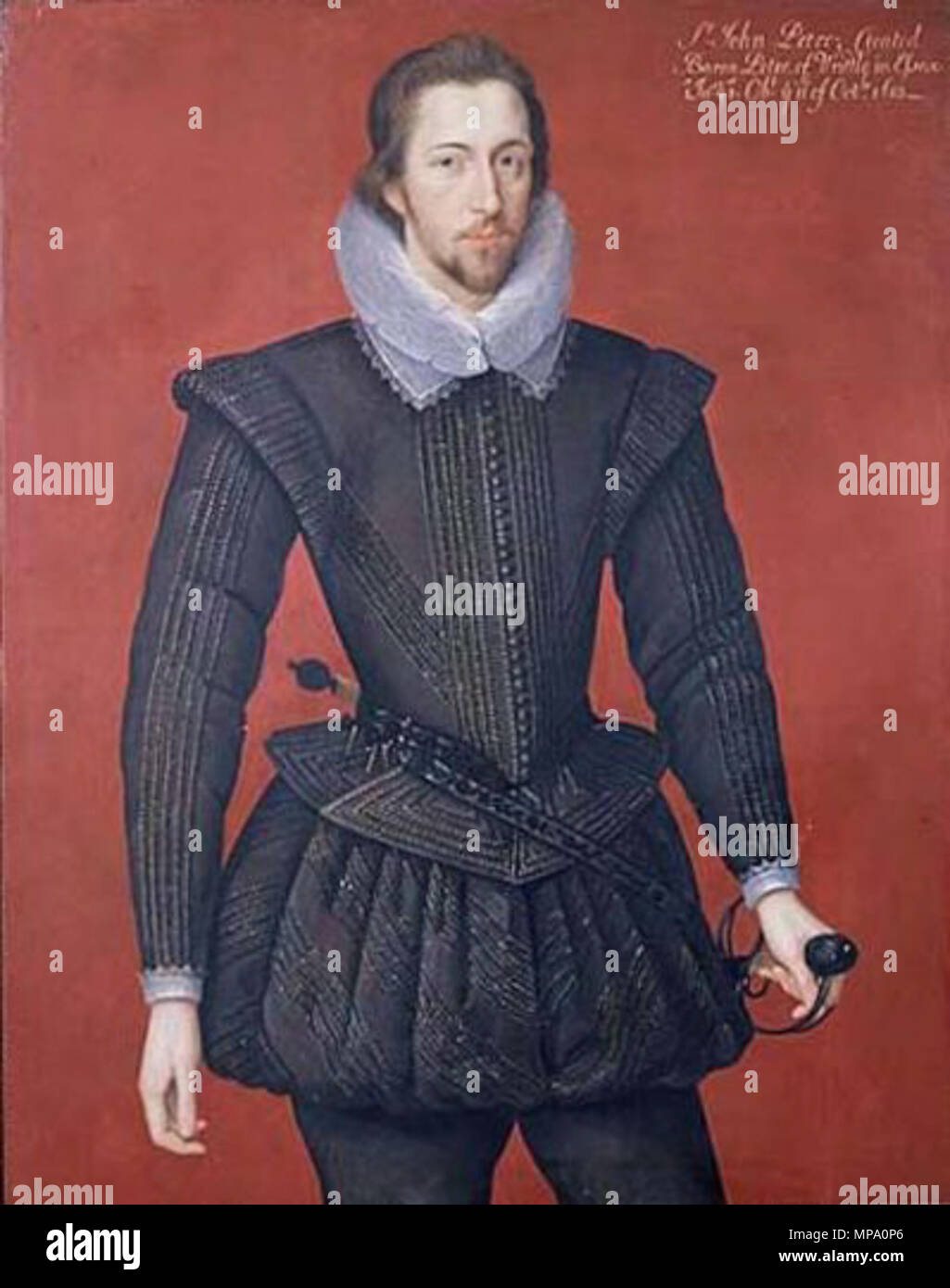 . English: Portrait of William Petre, 2nd Baron Petre (1575-1637 ...