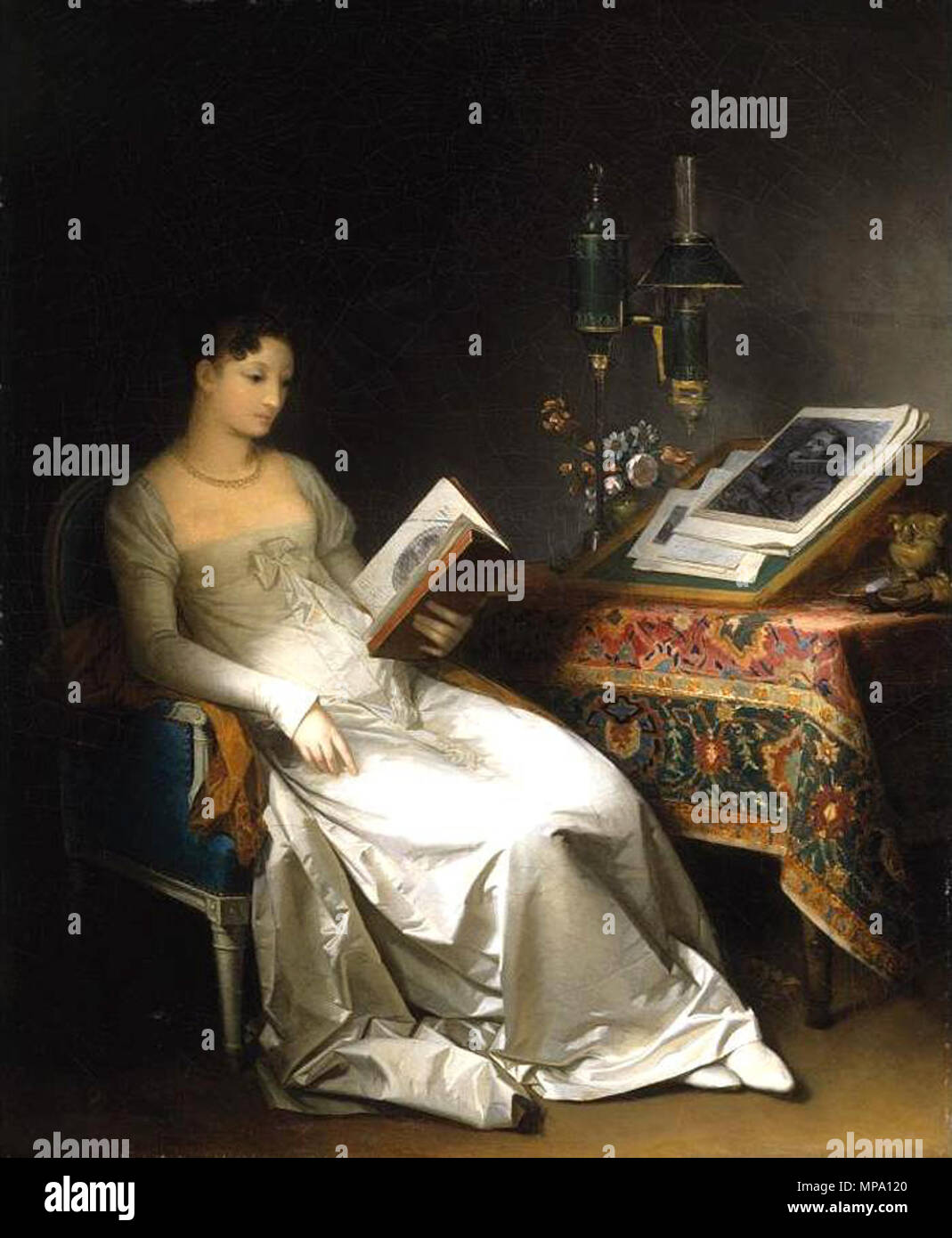 Marguerite reading hi-res stock photography and images - Alamy