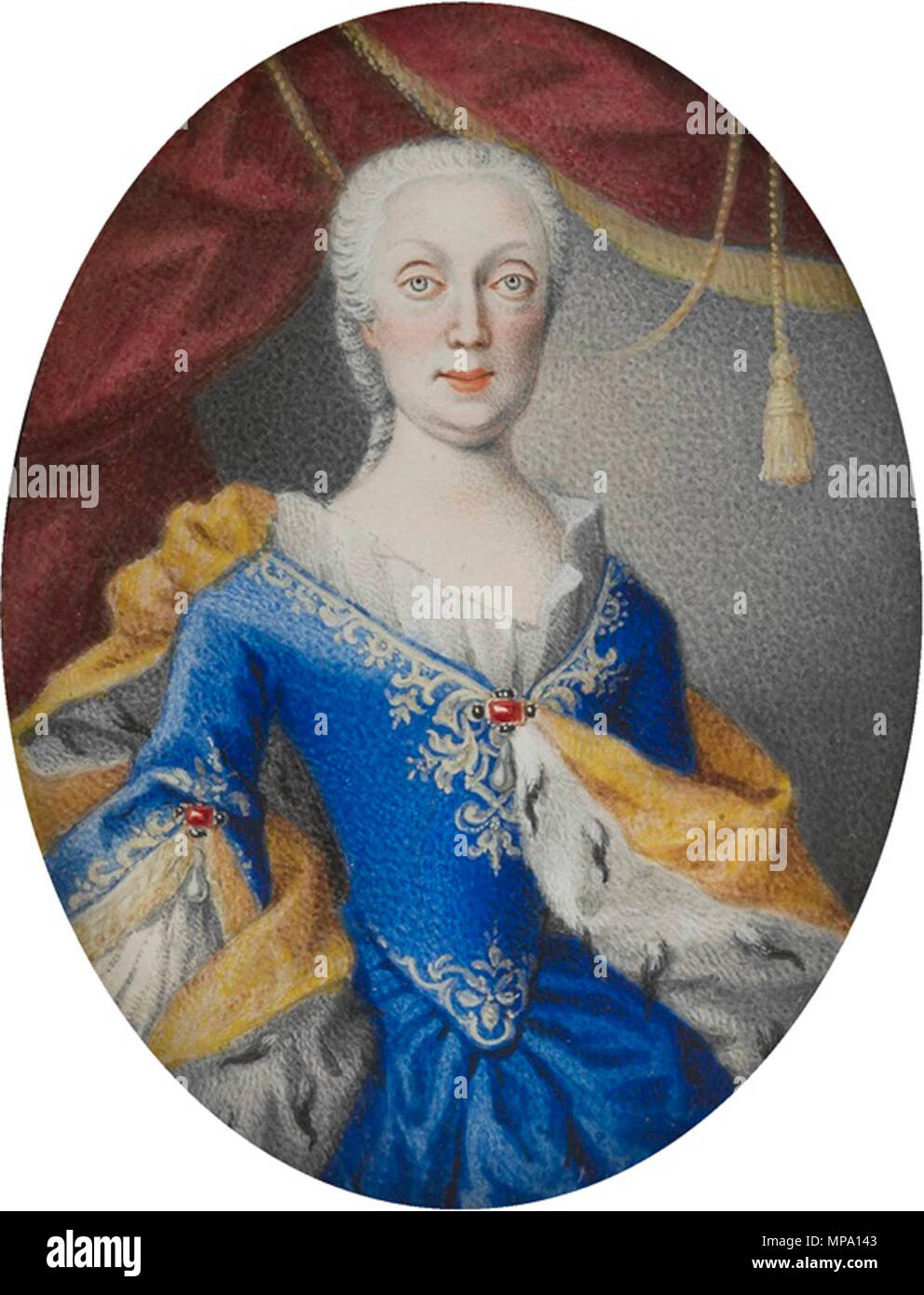 Portrait of Maria Amalia of Austria . English: Portrait of Maria Amalia ...